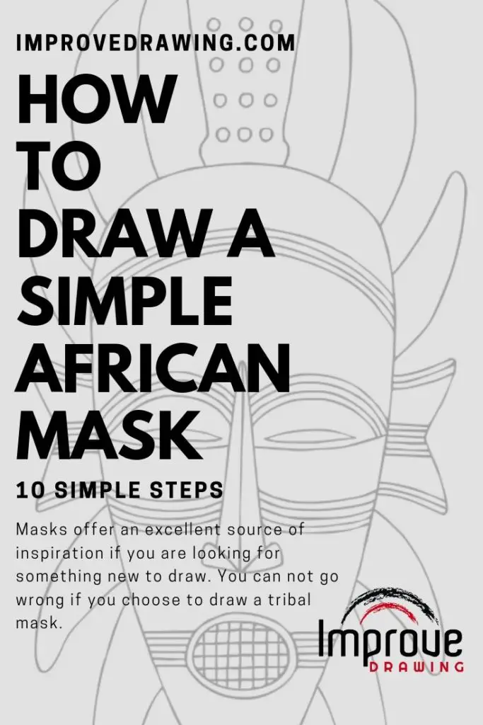 How to Draw an African Mask - Improve Drawing
