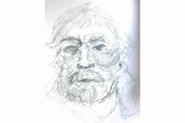 How to Scribble Draw a Portrait - Improve Drawing