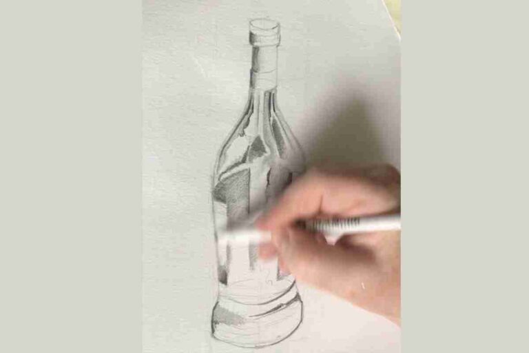 How to Draw a Bottle Easy Step by Step - Improve Drawing