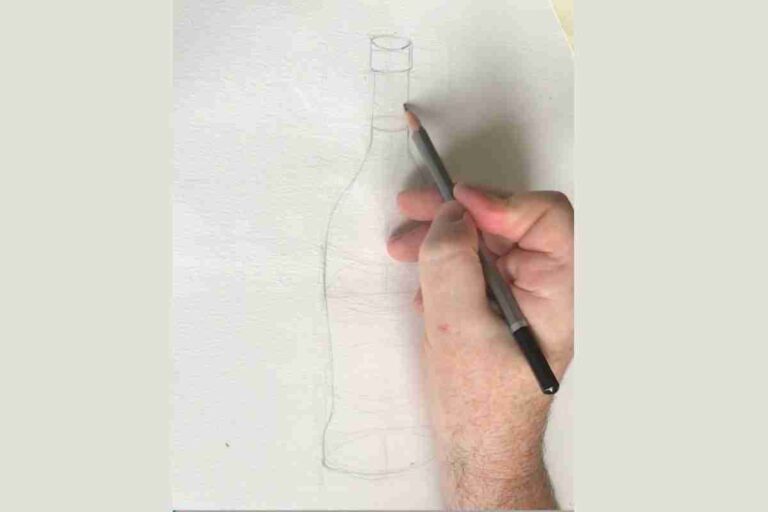 How to Draw a Bottle Easy Step by Step - Improve Drawing