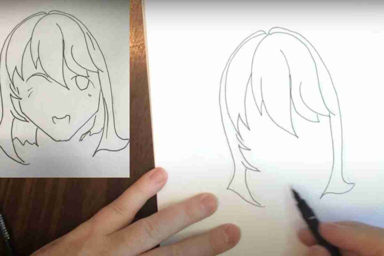 How to Draw Bangs - Improve Drawing